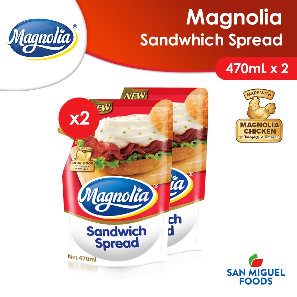 MAGNOLIA Sandwich Spread 470ML Made with Magnolia Chicken; with Omega 3 ...