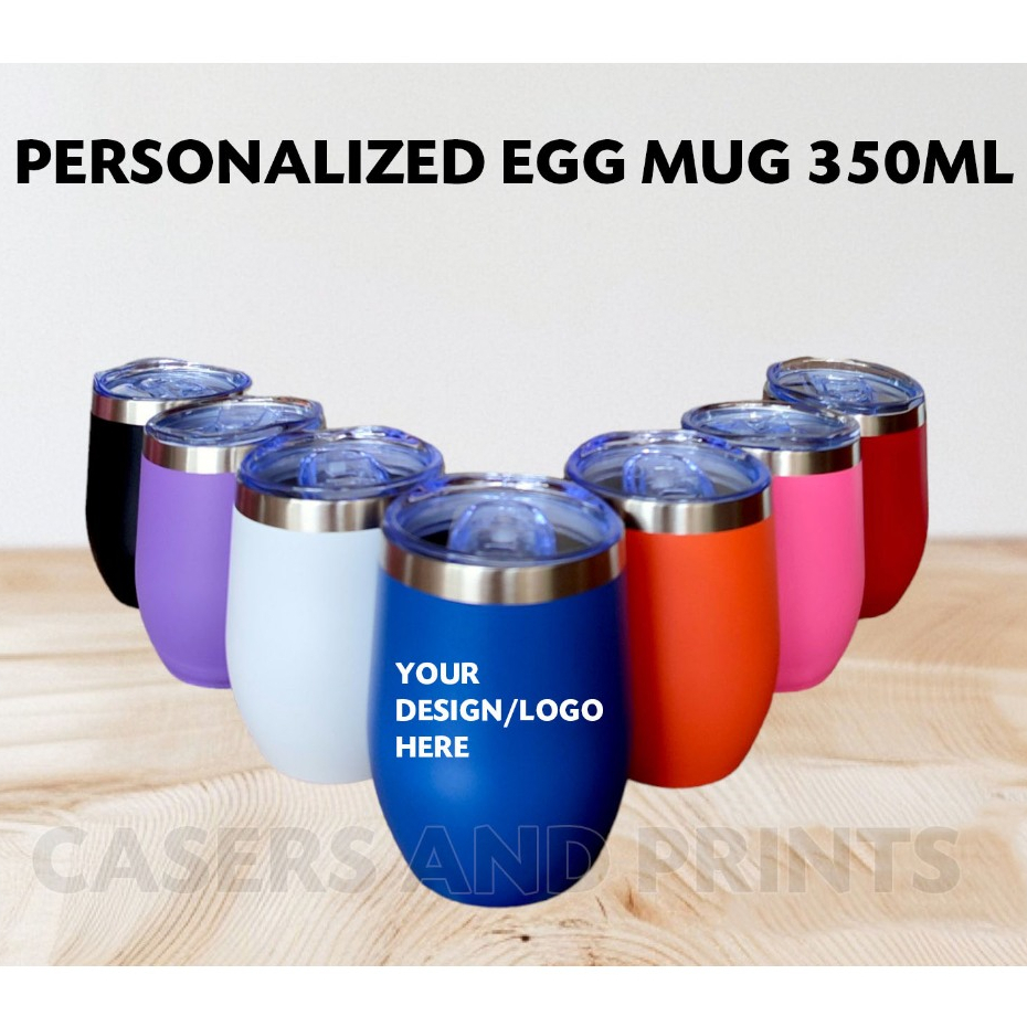Personalized | Customized Insulated Egg Mug 350ml | Shopee Philippines