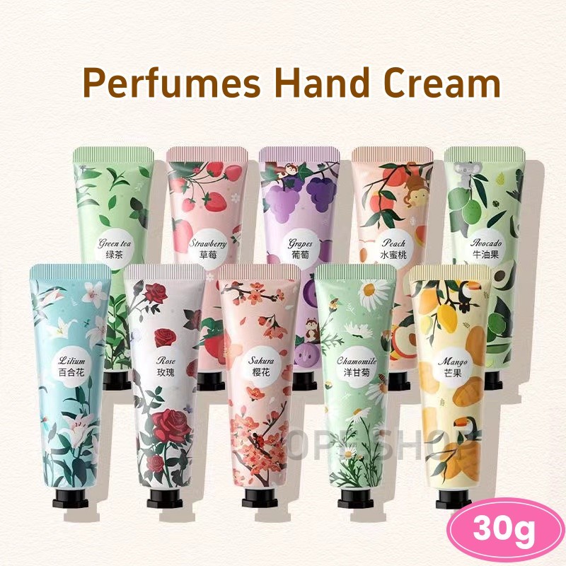 MAYCREATE Perfumes Hand Essence Cream 30G Refreshing Non-Greasy ...