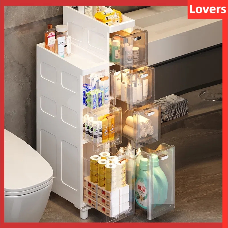 Slim drawer organizer Kitchen gap storage cabinet 18cm corner cabinet ...