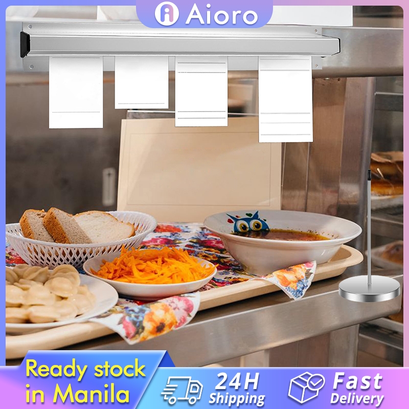 Aluminum Ticket Holder Receipt Holder Ticket Bill Clip Display Rail ...