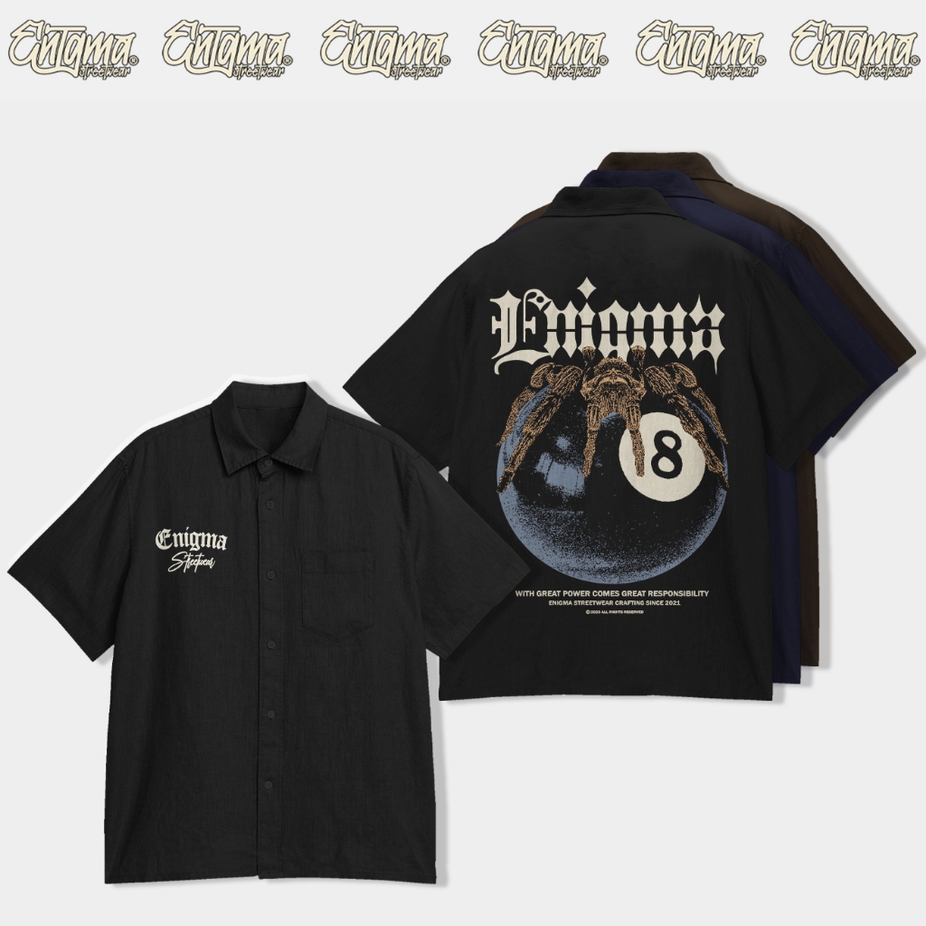 Enigma Streetwear Polo Graphic Heavy Weight Printed Corduroy Unisex ...