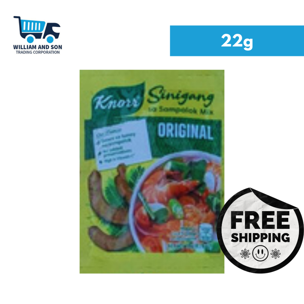 Knorr Sinigang sa Sampaloc Mix 22g (Original or with Gabi) | Shopee Philippines