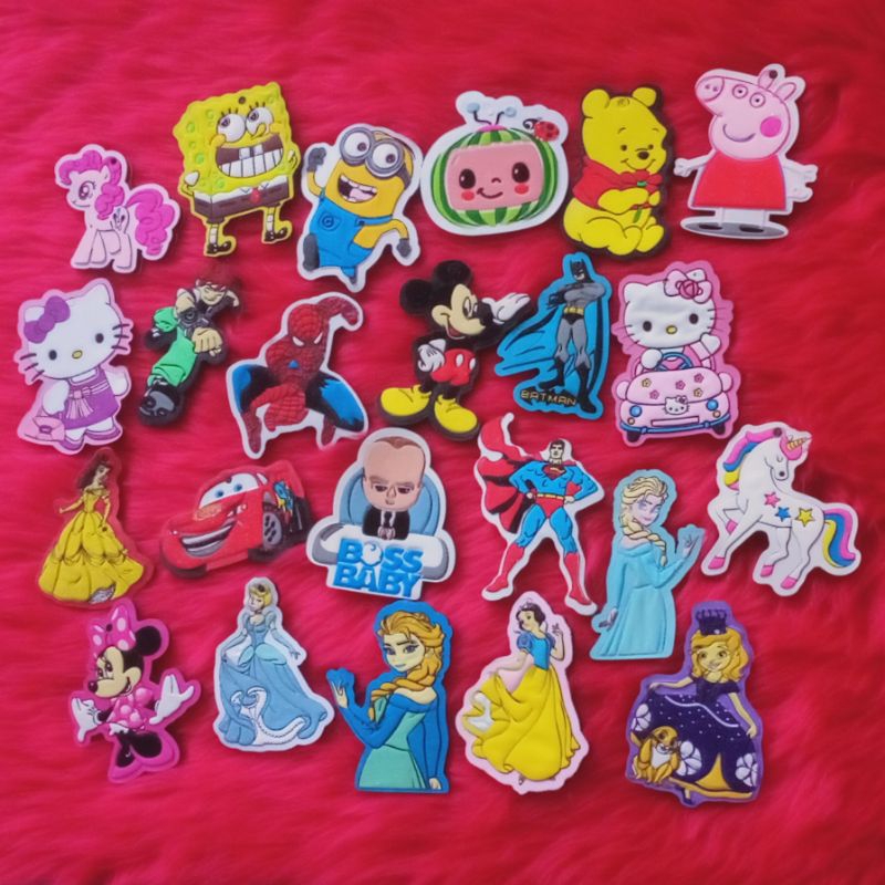 2D Rubber Characters For Souvenir Decoration | Shopee Philippines