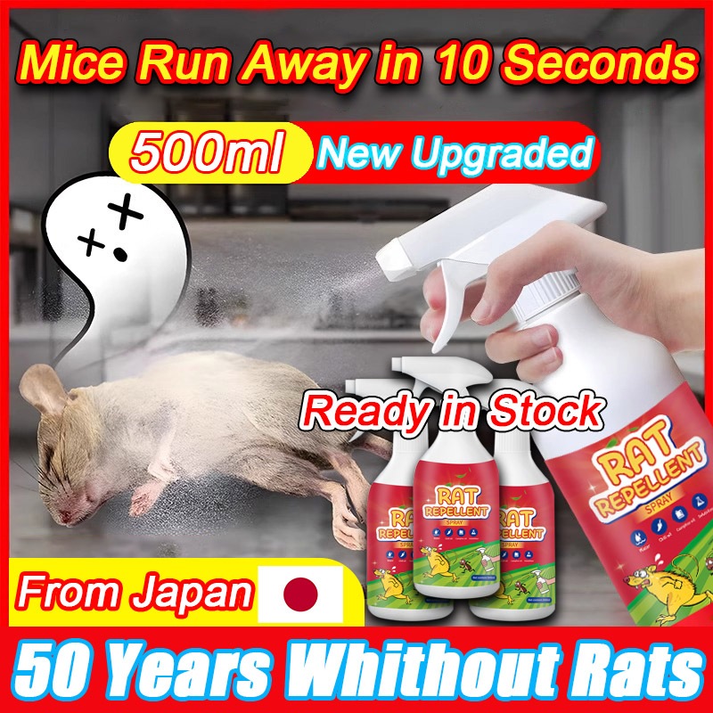 Japan Rat Killer Spray Anti Rat Spray for Car Engine 500ml Effective ...