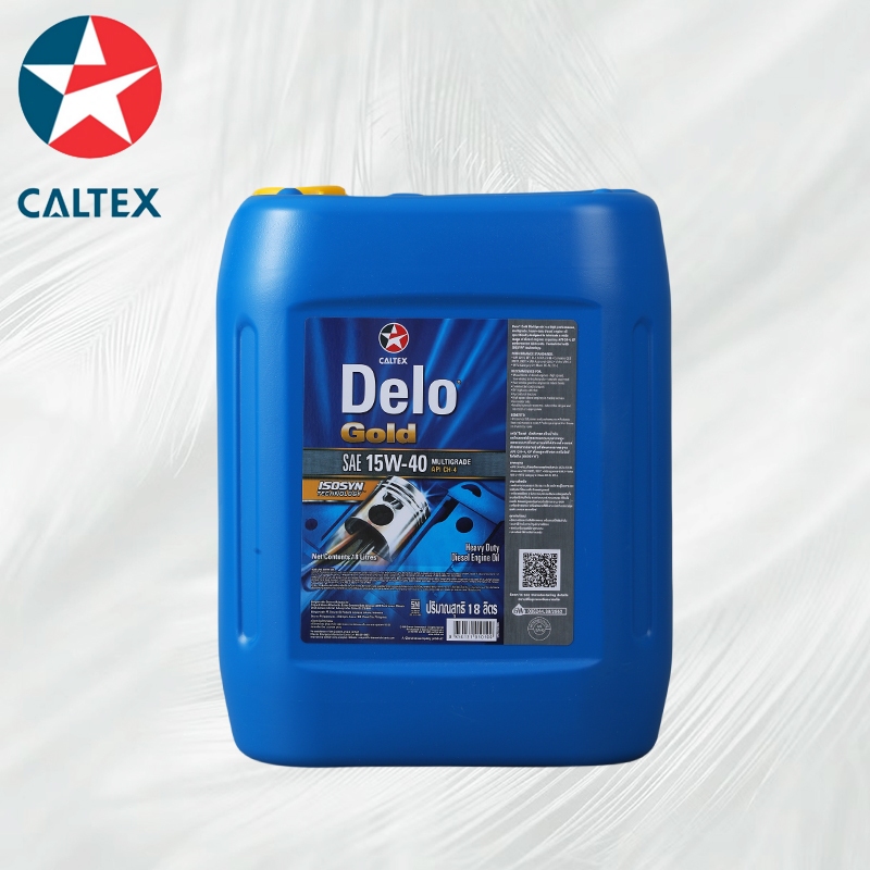 Caltex Delo Gold SAE 15W40 API CH-4 18Liter Heavy Duty Multigrade ...