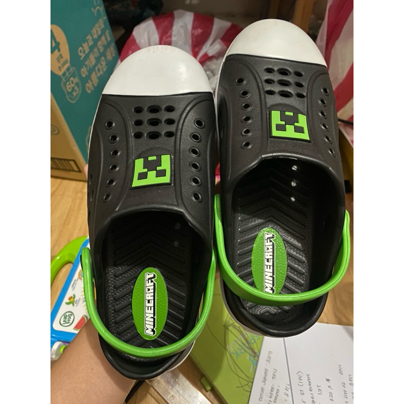 Minecraft clogs for Big kids | Shopee Philippines