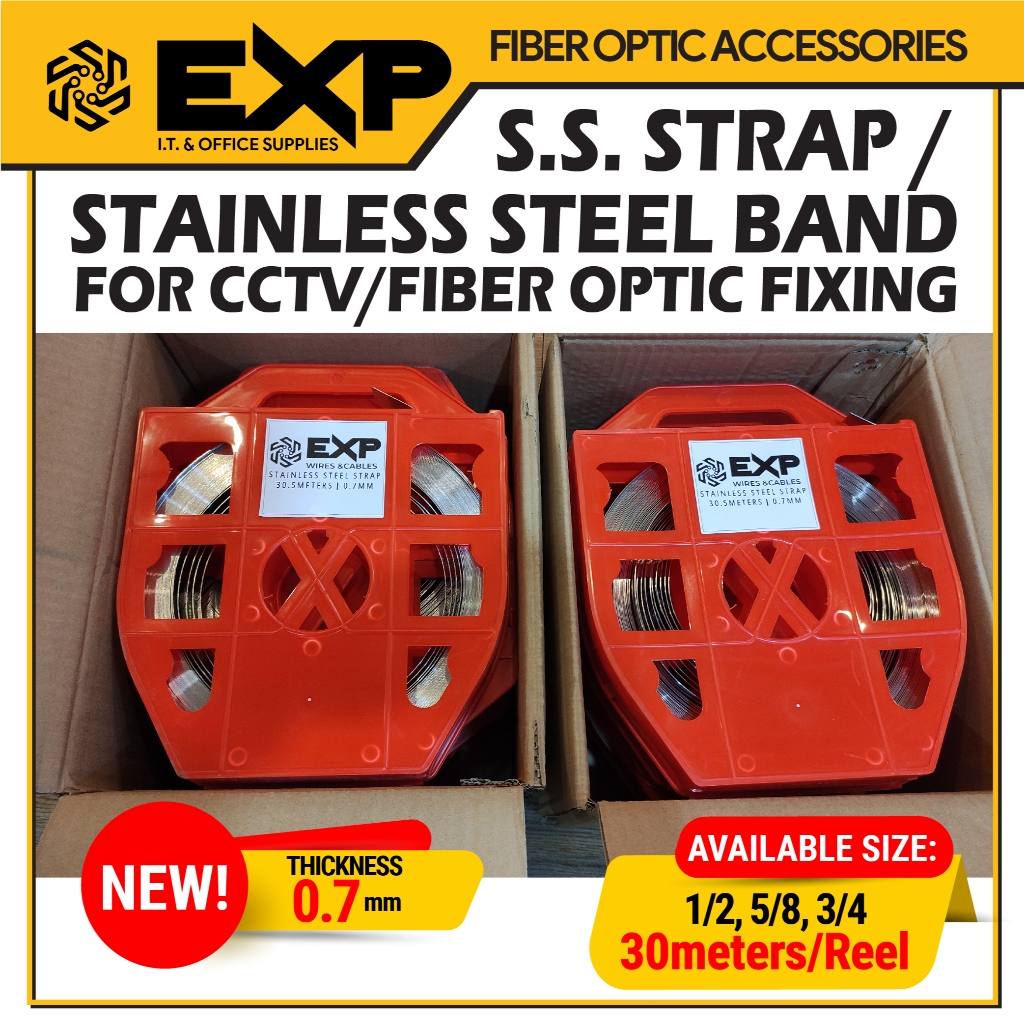 STRAP | Stainless Steel Band | 30.5mts Roll | Shopee Philippines