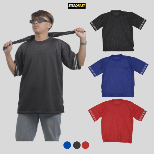 Mesh Pro Club Inspired Oversized T-Shirt for Men High Quality Round ...