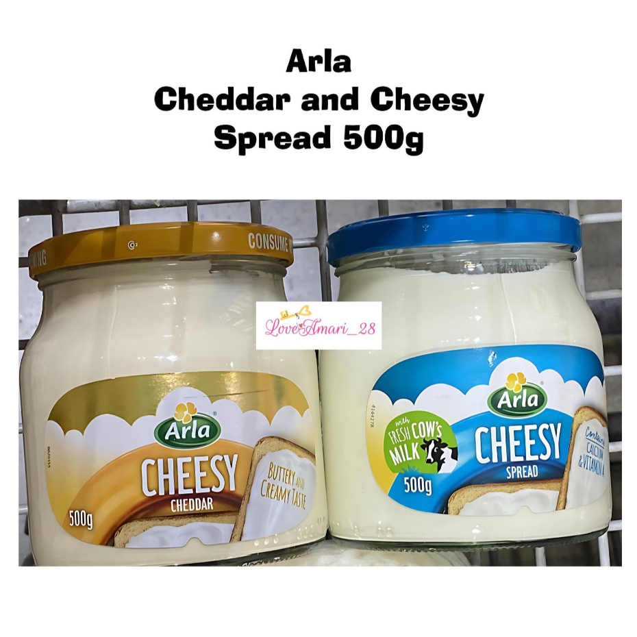ARLA Cheesy and Cheddar Spread 500g | Shopee Philippines