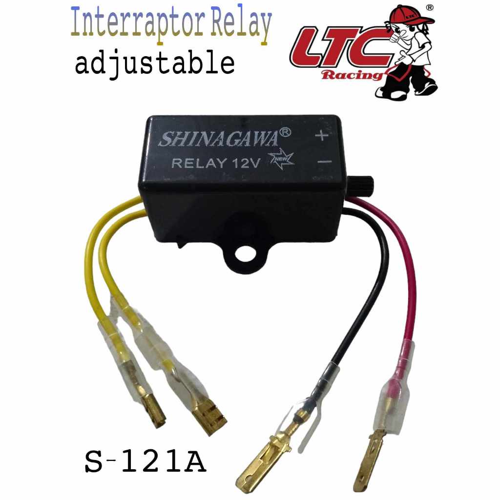 SHINAGAWA INTERRUPTER RELAY ADJUSTABLE (S-121-A ) | Shopee Philippines