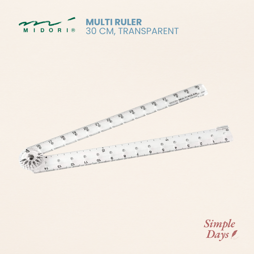 [On Hand] Midori Multi Ruler 30cm | Shopee Philippines