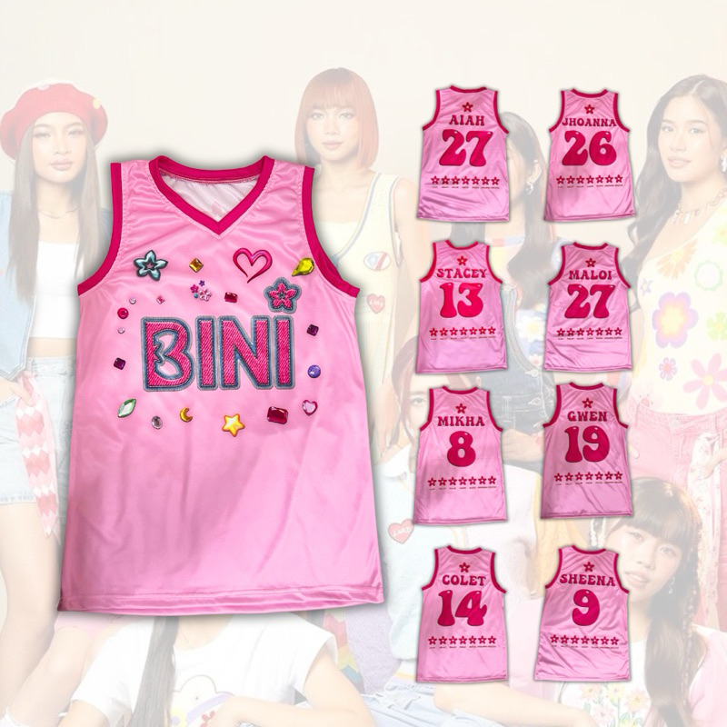 BINI INSPIRED FULL SUBLIMATION JERSEY HIGH QUALITY | Shopee Philippines