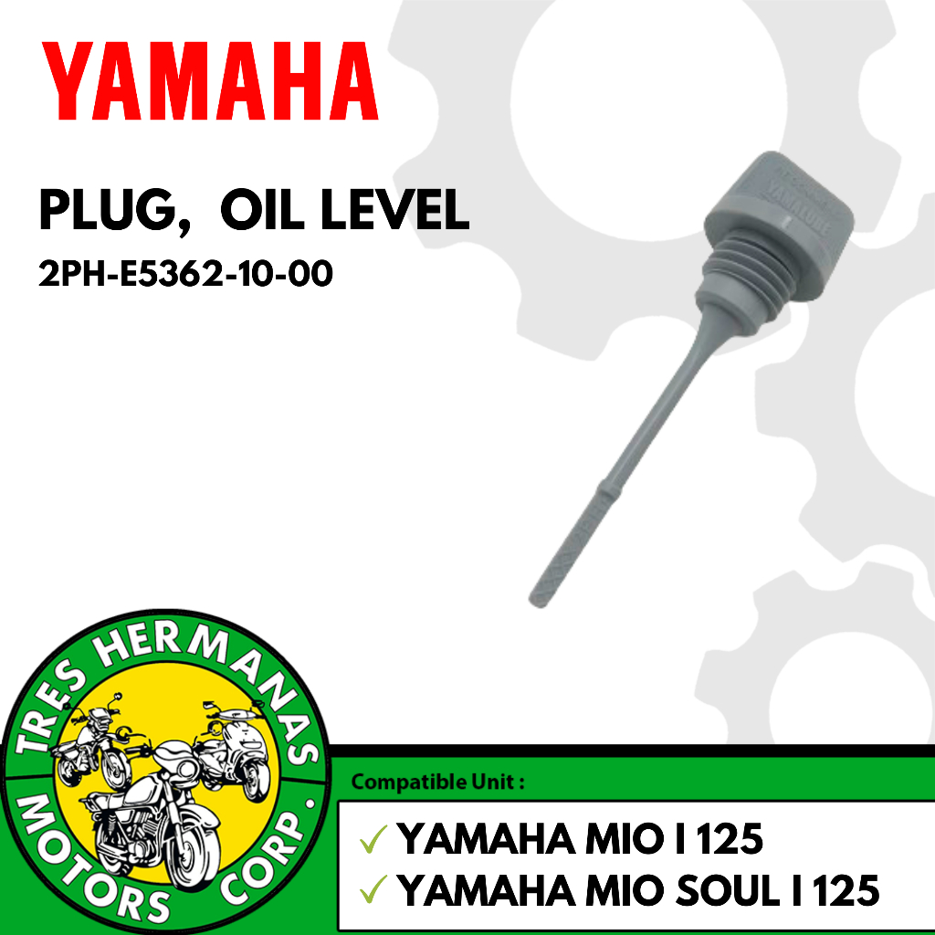 PLUG, OIL LEVEL FOR YAMAHA MOTORCYCLE : MIO I 125 / MIO SOUL I 125 ( 2PH-E5362-10-00 ) | Shopee ...