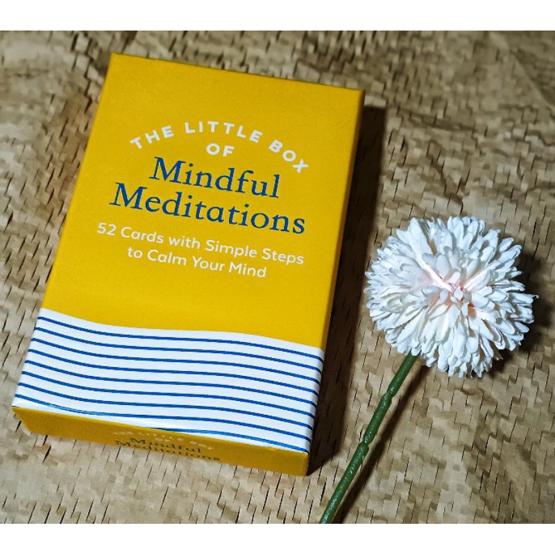 The Little Box of Mindful Meditations(Simple Steps to Calm your Mind) | Shopee Philippines