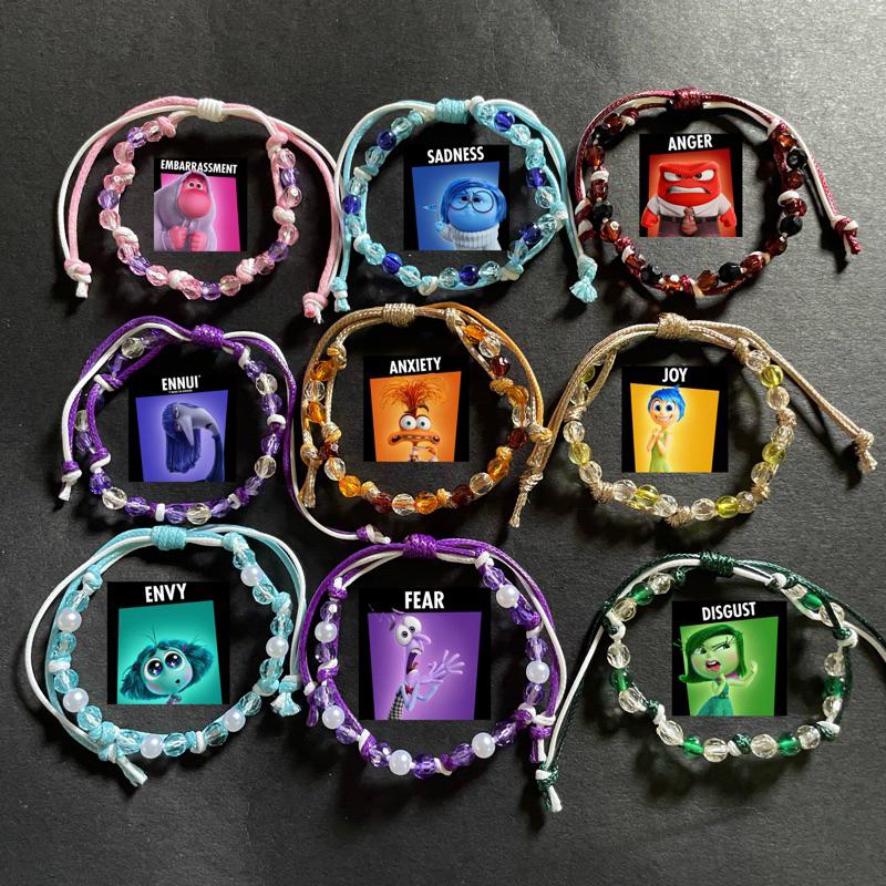 Inside Out 2 Inspired Bracelet | Shopee Philippines