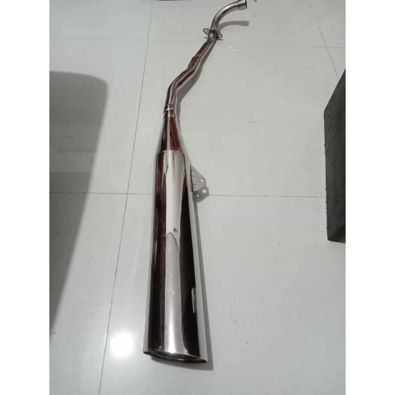 XRM 110 Muffler Pipe Pure Stainless | Shopee Philippines