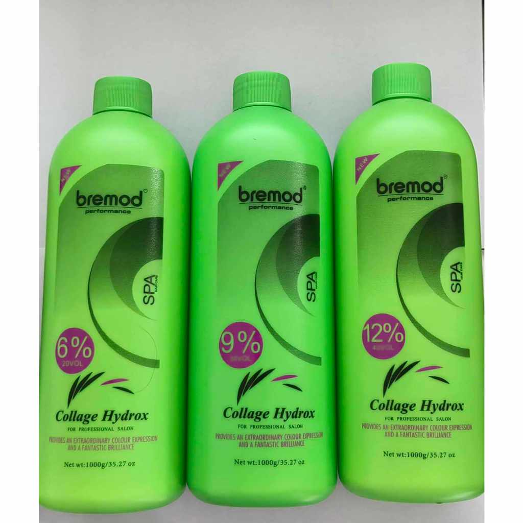 BREMOD OXIDIZER 1000ML. 6%9%12% set bremod bleaching 500g | Shopee ...