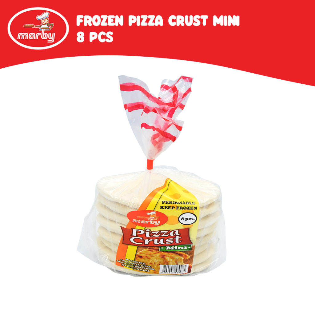 Marby Frozen: Pizza Crust Mini - 8 pc | Shopee Philippines