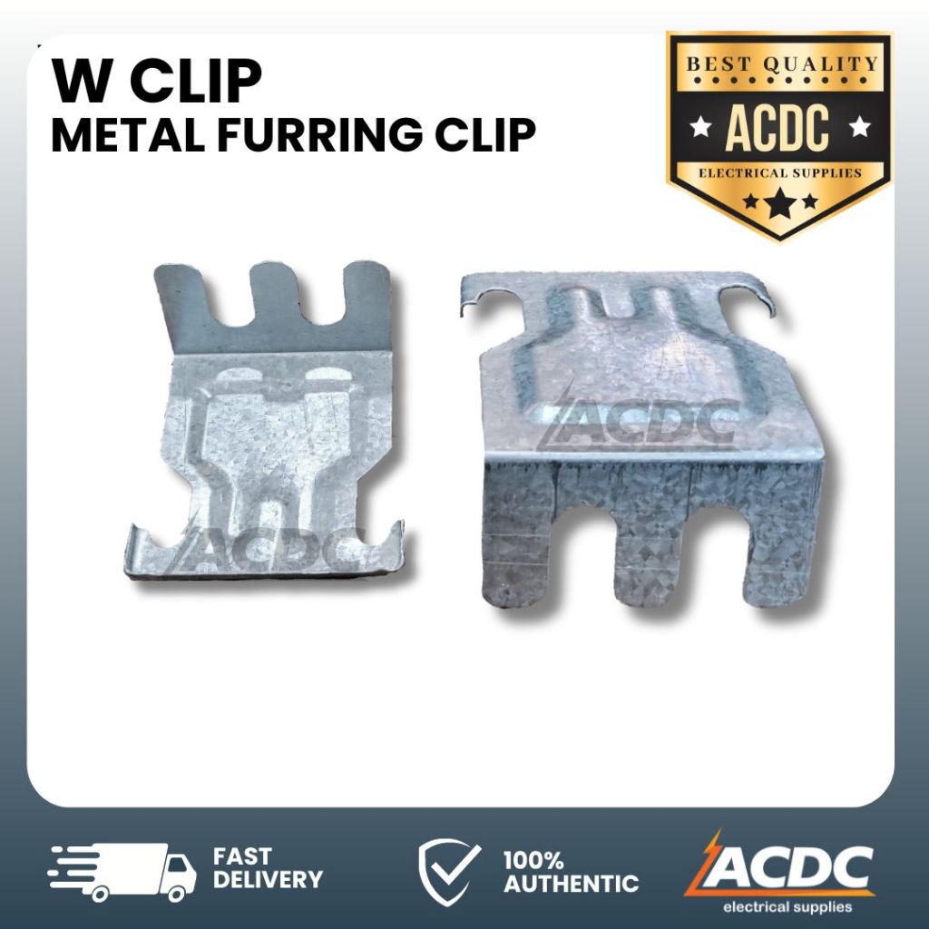 Metal Furring Clip | W-Clip | 10PCS | Wclip for metal furring wall clip ...