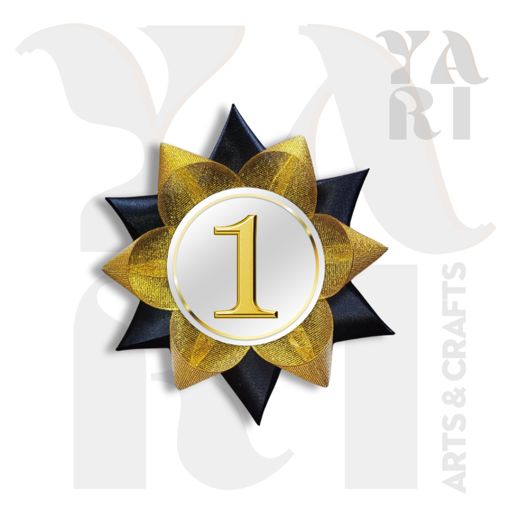 Pageant Number / Raffle Number (w/ Safety Pin/ wrist ribbon/ double ...