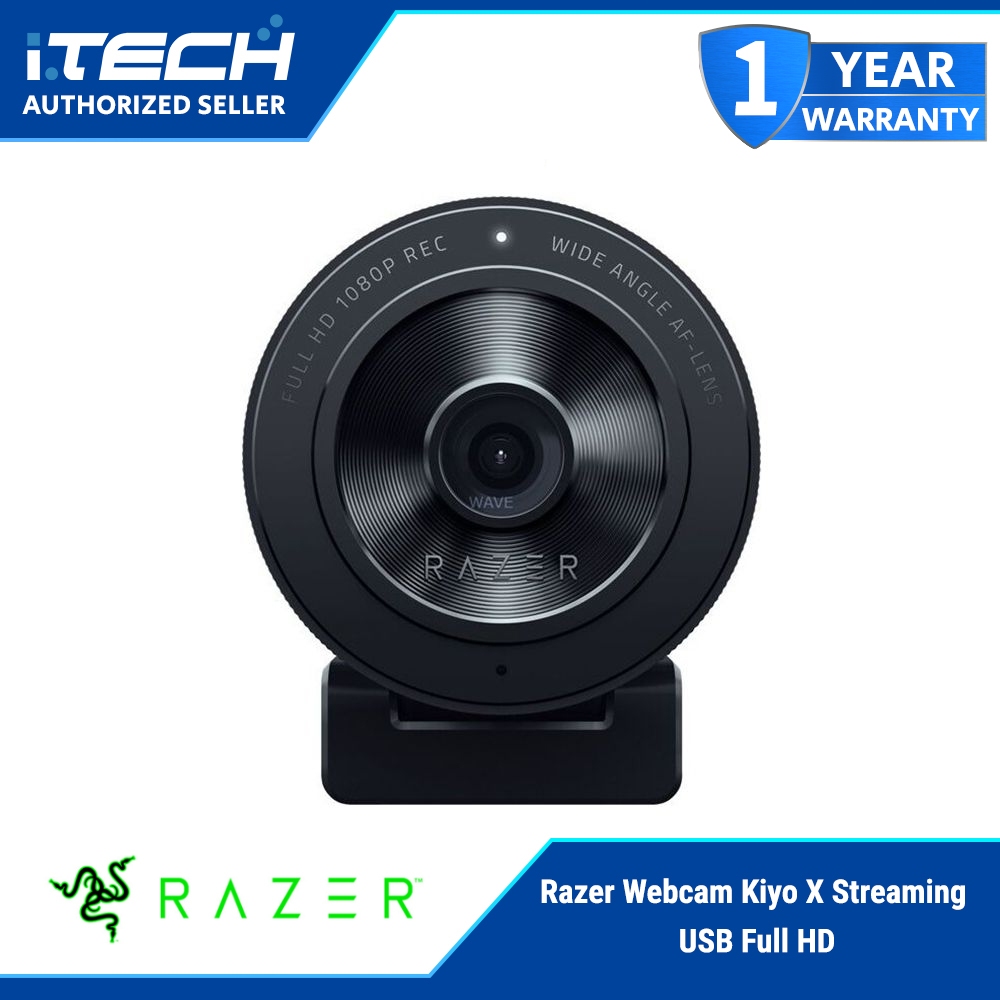 Razer Webcam Kiyo X Streaming USB Full HD | Shopee Philippines