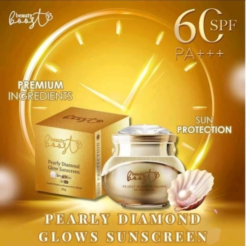 𝗪𝗛𝗜𝗧𝗘 𝗕𝗢𝗢𝗦𝗧𝗘𝗥 𝗣𝗘𝗔𝗥𝗟𝗬 𝗗𝗜𝗔𝗠𝗢𝗡𝗗 𝗚𝗟𝗢𝗪𝗦 𝗦𝗨𝗡𝗦𝗖𝗥𝗘𝗘𝗡 20𝗚 | Shopee Philippines