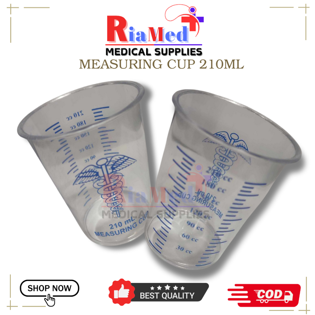 MEASURING CUP 210ML/CALIBRATED GLASS (sold per piece) | Shopee Philippines