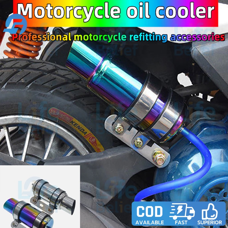 Motorcycle Radiator Oil Cooler For motorcycle RSZ Wisp Gy6 125 Scooter ...