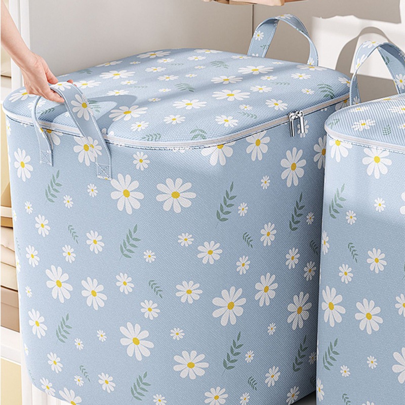 New 220L Storage Box For Clothes Fabric Clothes Organizer Storage Bag ...