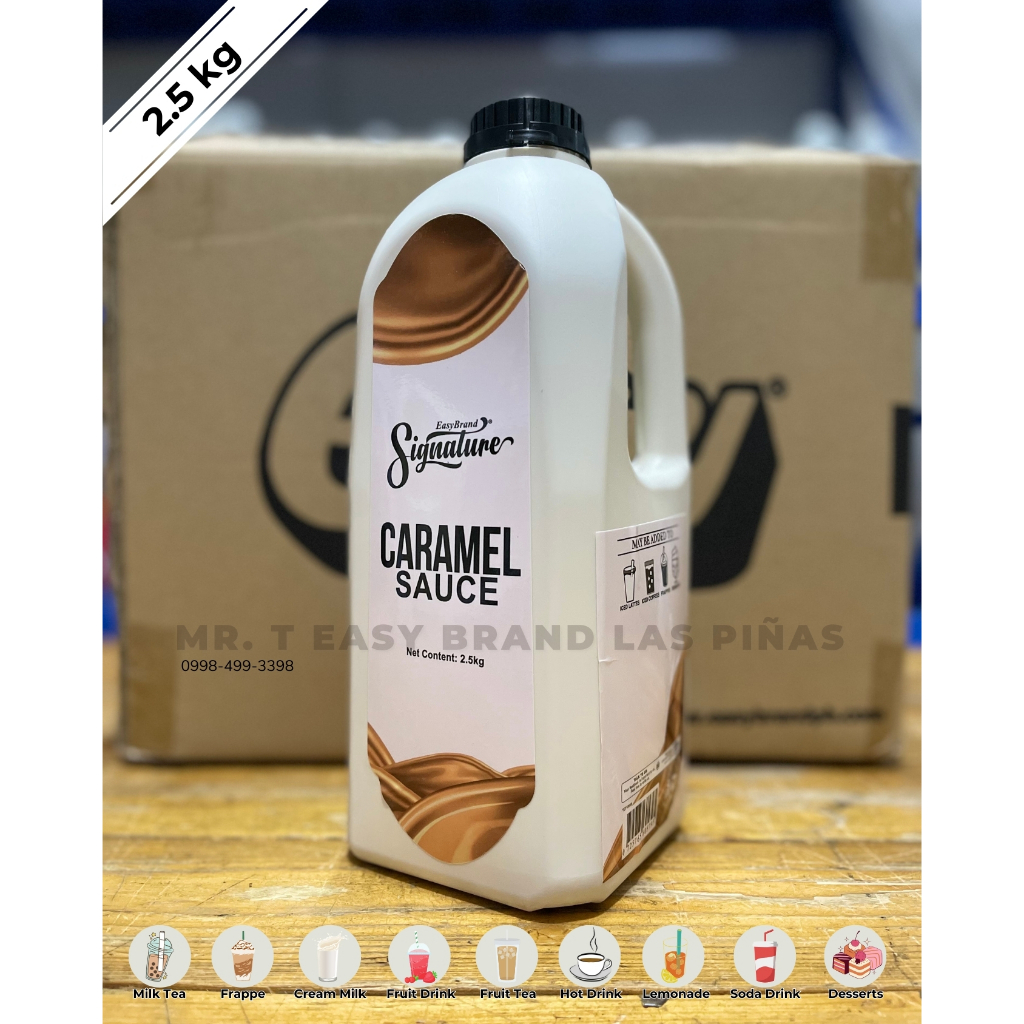 EASY BRAND SIGNATURE CARAMEL SAUCE 2.5kg | Shopee Philippines