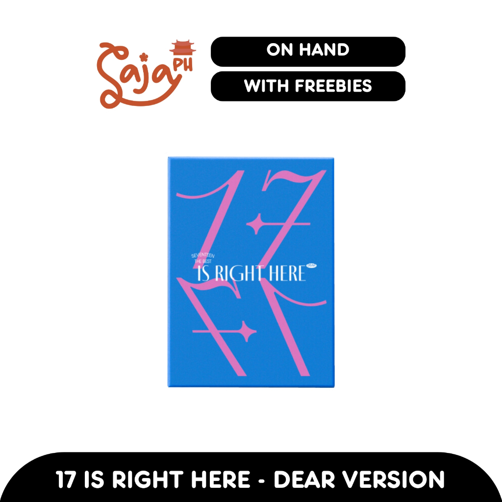 [OFFICIAL | SEALED] SEVENTEEN: 17 IS RIGHT HERE - DEAR VERSION ALBUM ...
