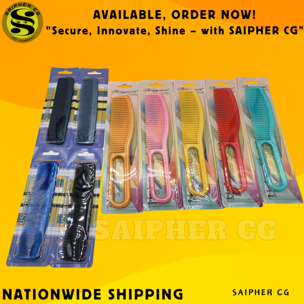 Authentic Original Springmaid High Quality Everyday Hair Comb for Men ...