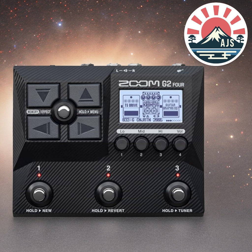 ZOOM G2 FOUR Guitar Effects Pedal with Multi-layer IR Function 2022 ...