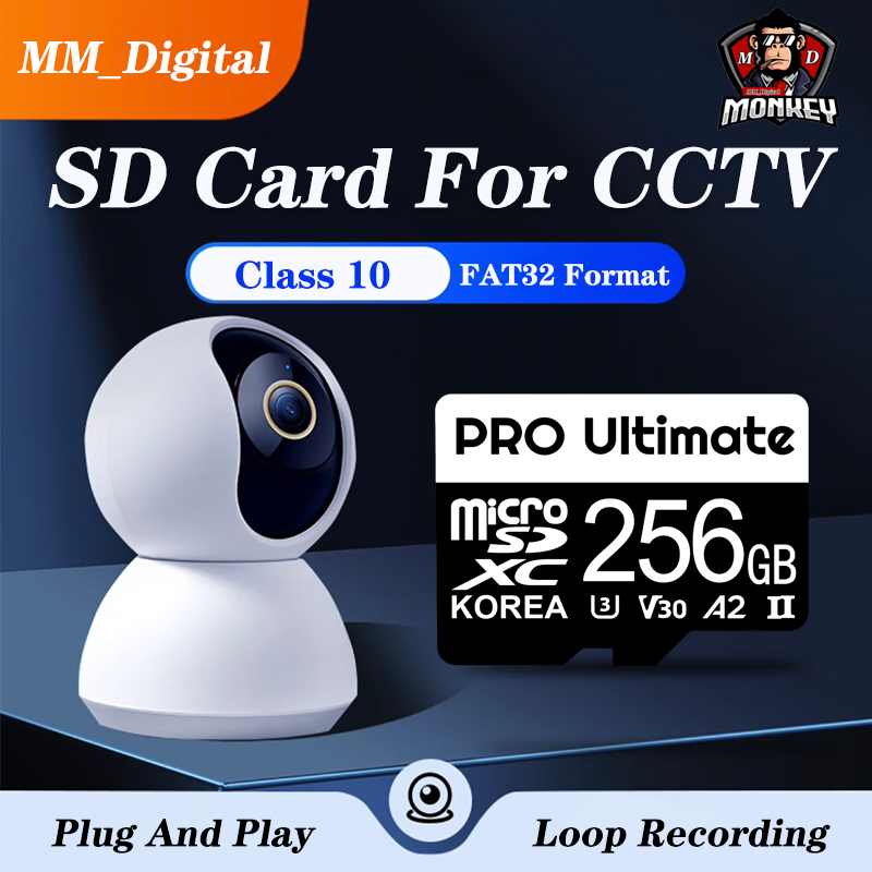 SD Card For CCTV 32GB/64GB/128GB/256GB/512GB/1TB Widely Compatible ...