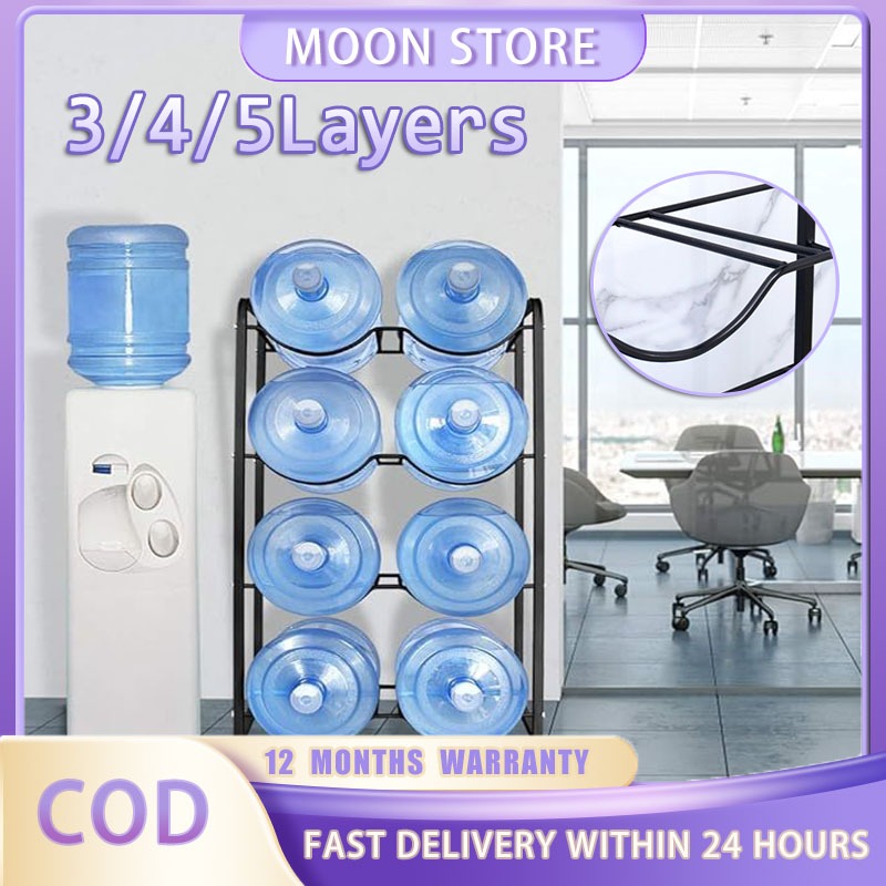 3/4/5 Layer Water Dispenser Rack Water Gallon Rack Household Dispenser ...