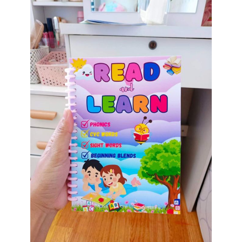 Stapled Read and Learn, Magbasa at Matuto, Practice Reading Learning ...