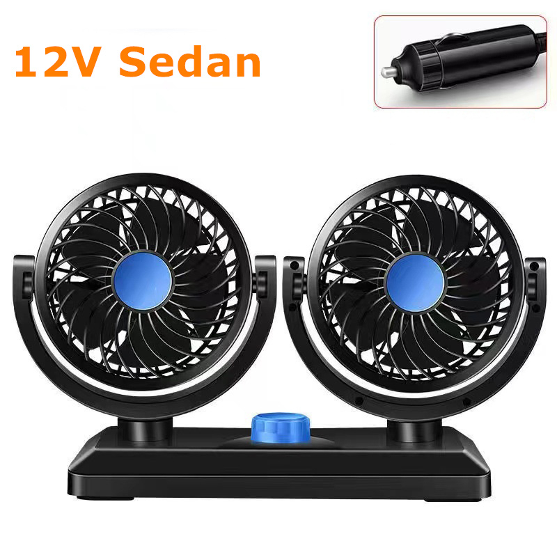 AUTOFun 8inch Premium Portable Car fan / wagon fan & lorry fan DC 12V ...