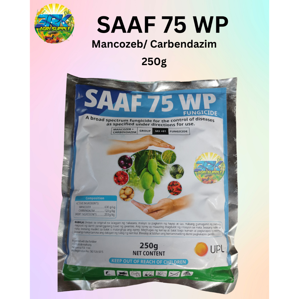 Saaf 75 WP mancozeb/carbendazim 250grams | Shopee Philippines