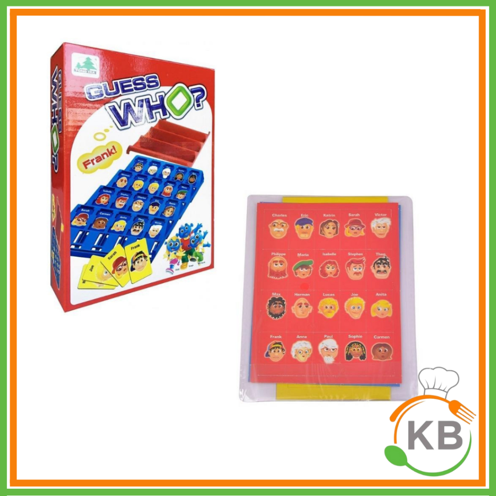 Guess Who Guessing Game Board Toy Guess Who?Guessing Game For Kids ...