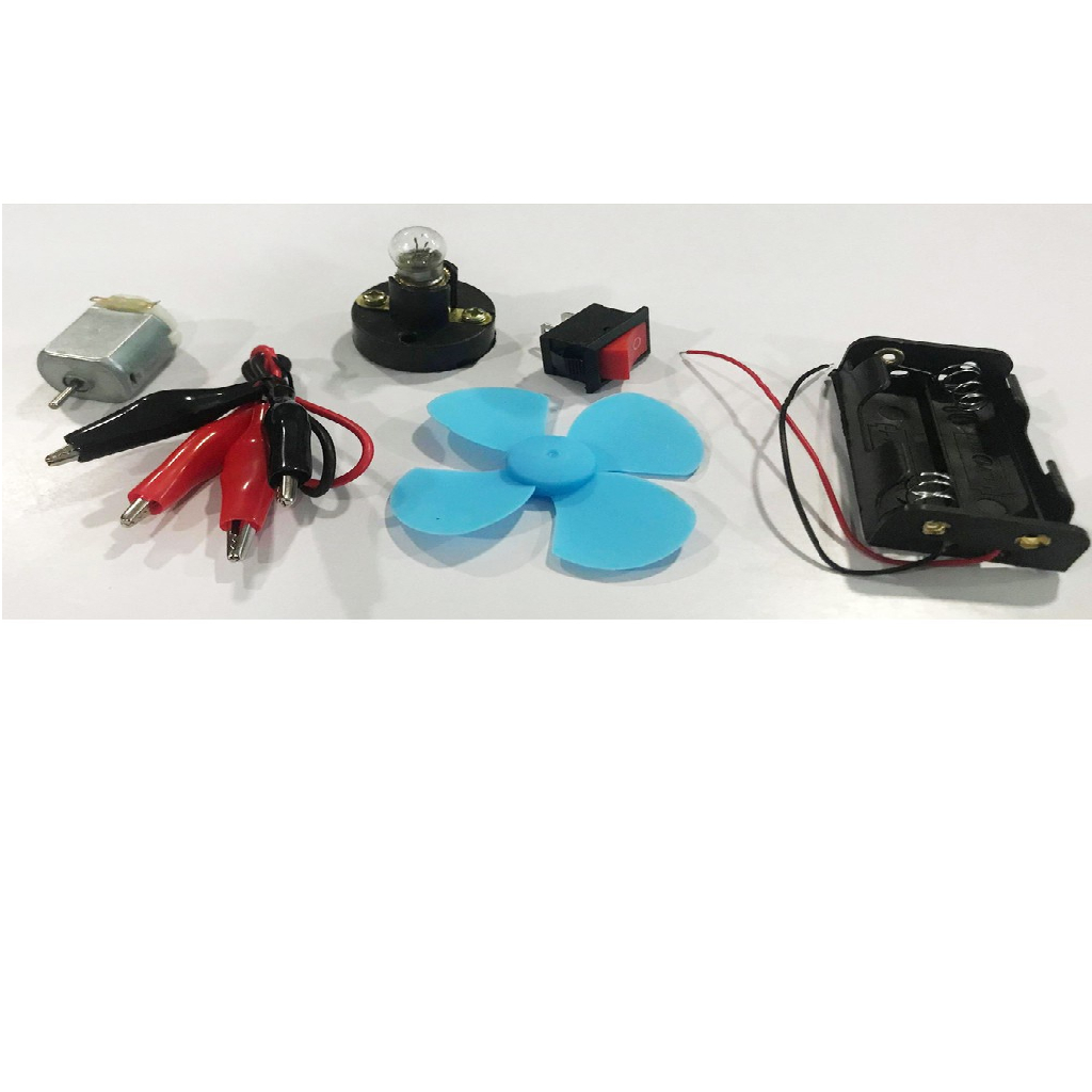 DIY DC Motor Kit with DC motor and Fan for Student Project | Shopee ...