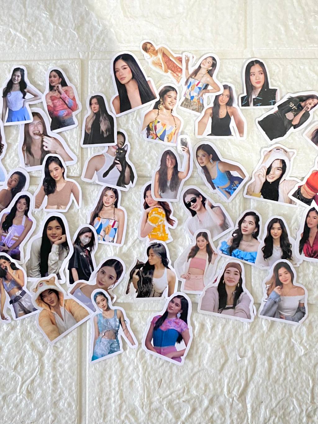 40pcs set BINI Stickers Name Notebook Tumbler Mikha Photocards Merch ...