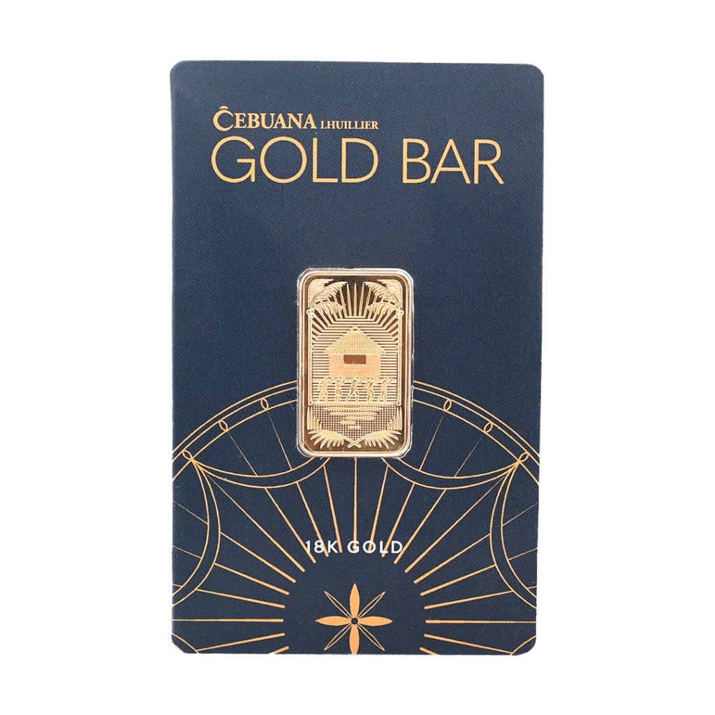 This Cebuana Lhuillier 18 Karat Gold Bar 10 grams (Bayanihan Limited ...