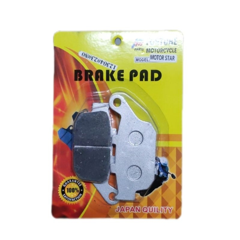 BRAKE PAD FOR MOTORSTAR #12304 | Shopee Philippines