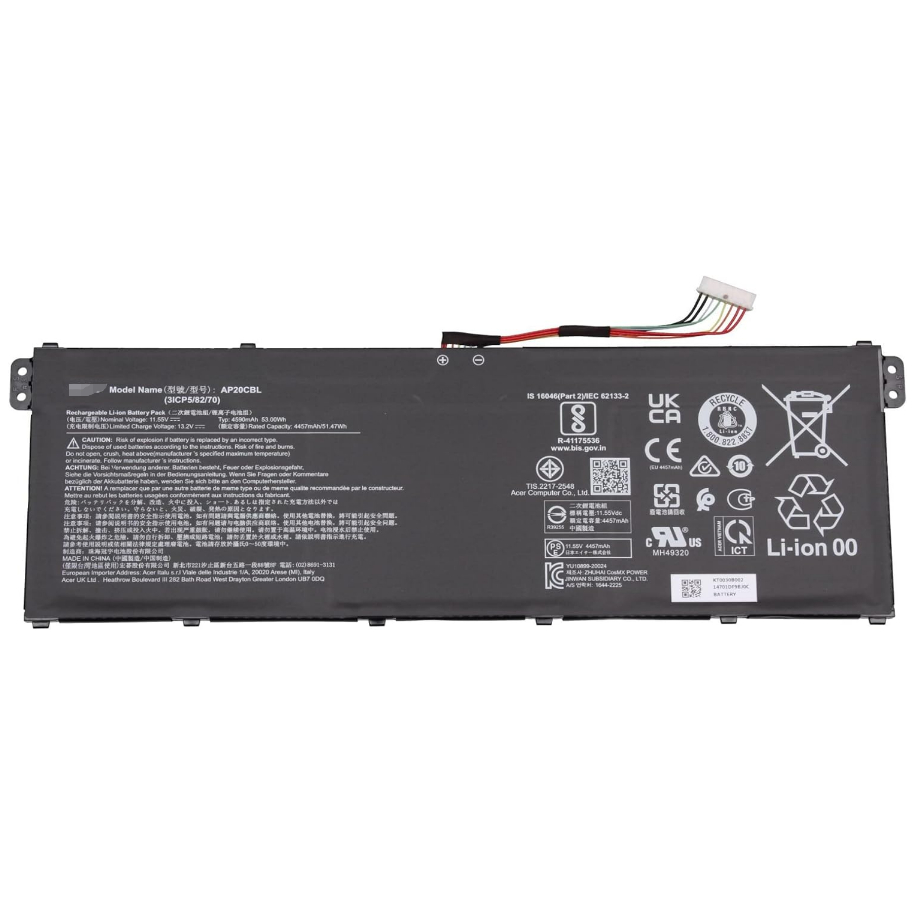 AP20CBL OEM High-quality Battery for Acer Aspire 5 A515-45 A515-46 ...