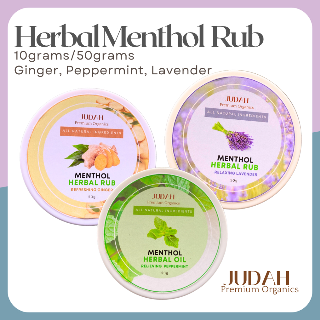 Herbal Menthol Rub - Soothing Balm for Migraine & Headache Relief ...