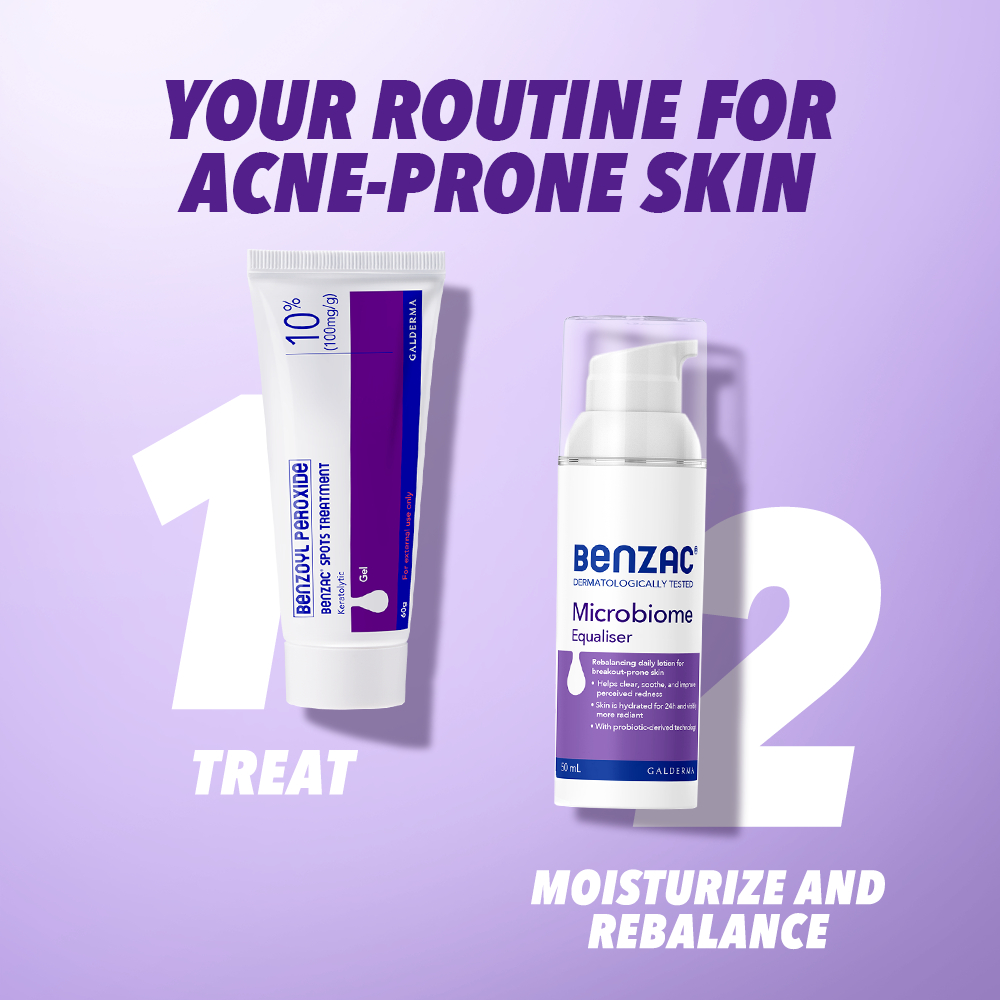 Benzac Benzoyl Peroxide Spots Treatment Gel 10% 60gm [Anti-Acne ...