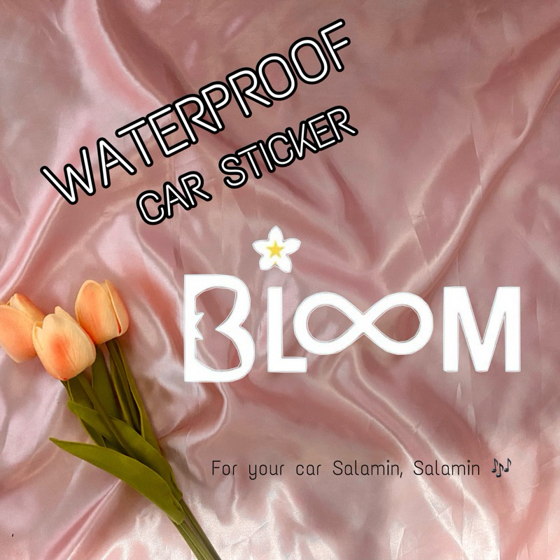 BLOOM STICKER (BINI FANDOM NAME STICKER) | Shopee Philippines
