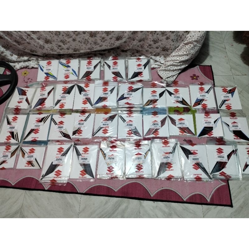 SGP decal o sticker cowling Raider Fi 150/Original stock | Shopee ...