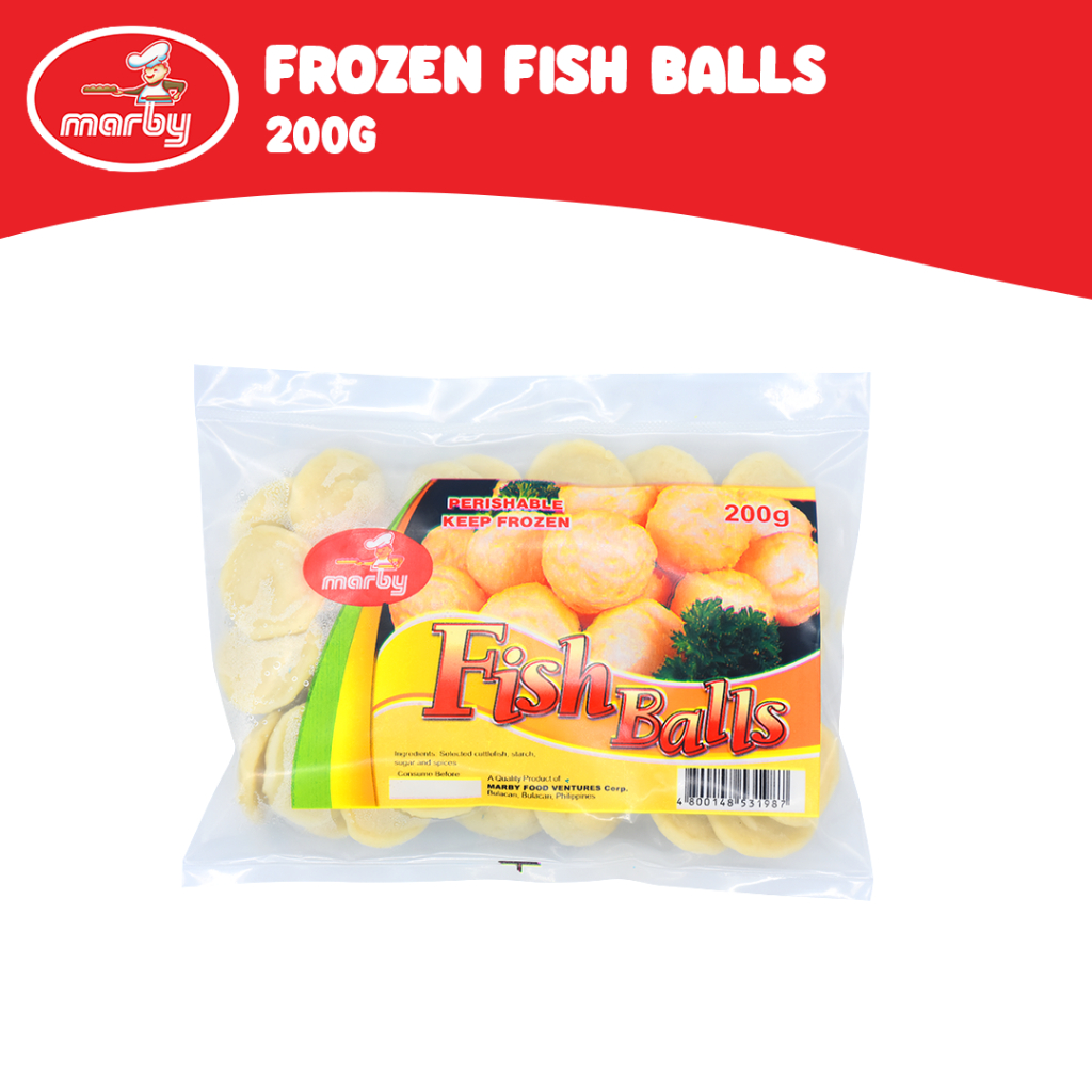 Marby Frozen: Fish Balls - 200 grams | Shopee Philippines